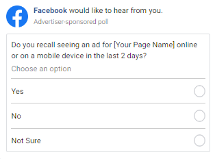 What is a brand lift study?